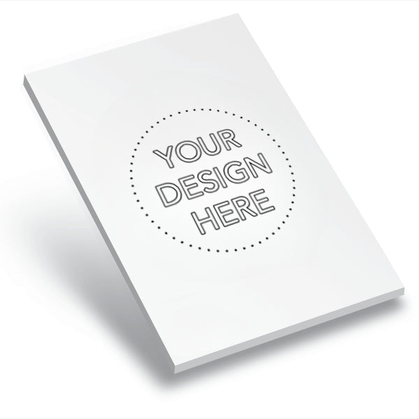 4x6 50-Sheet Scratch Pad - 100% Recycled Paper - Custom Branded