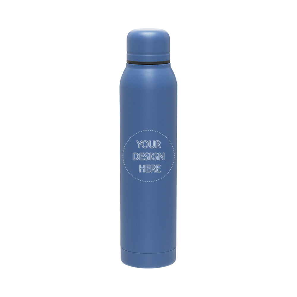 17 oz Vacuum Insulated Stainless Steel Silo Bottle - Custom Branded