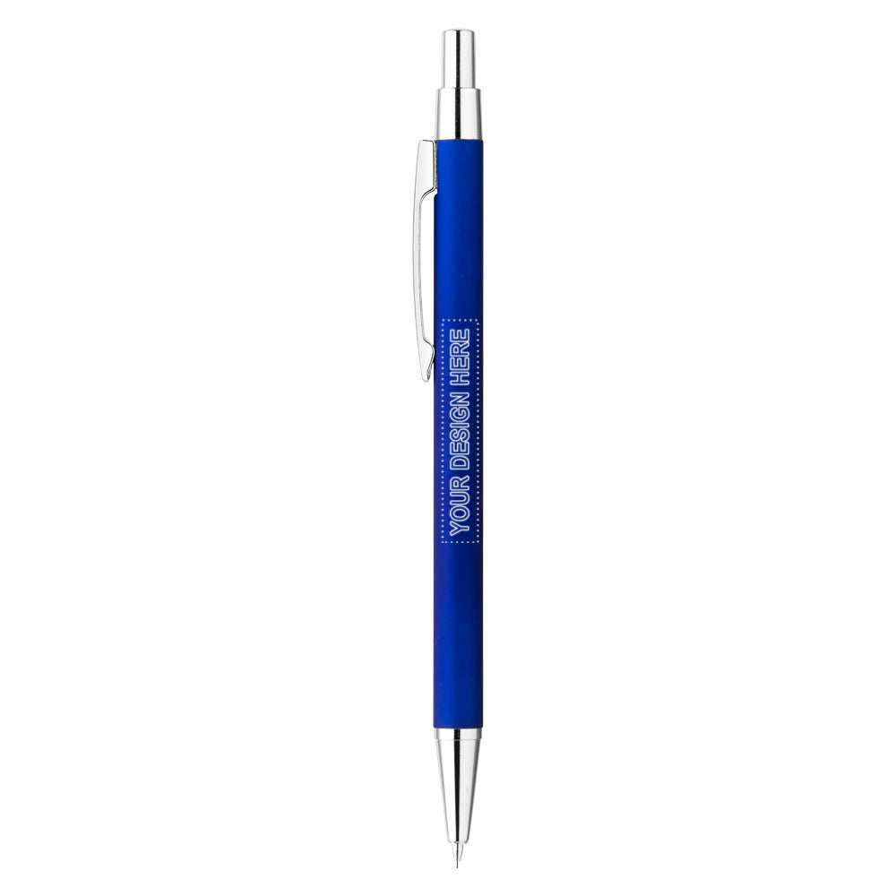Derby Soft Touch Aluminum Mechanical Pencil- Custom Branded