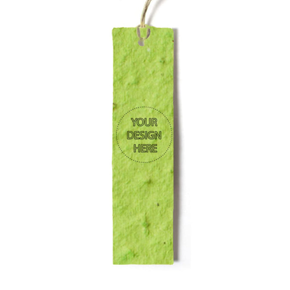 Color Seed Paper Hangtag- Custom Branded