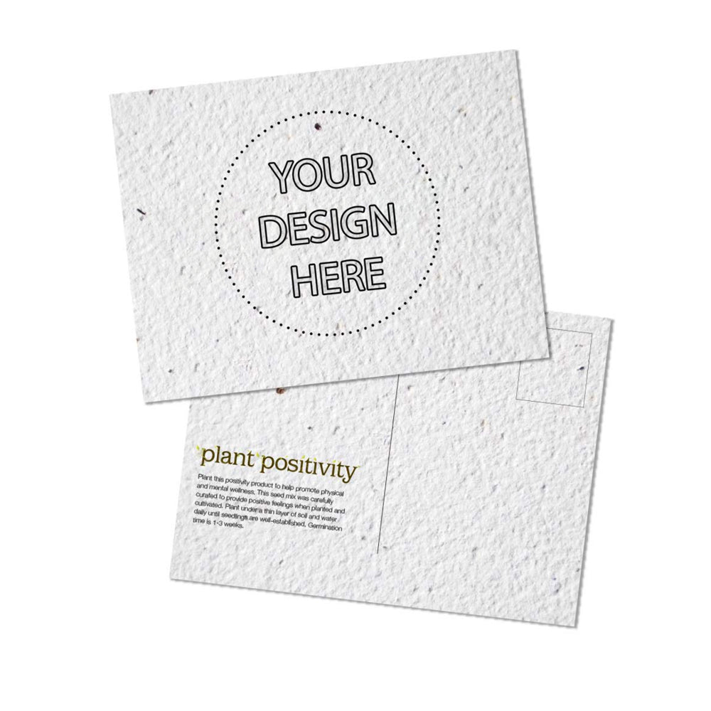 Seed Paper Postcard- Custom Branded